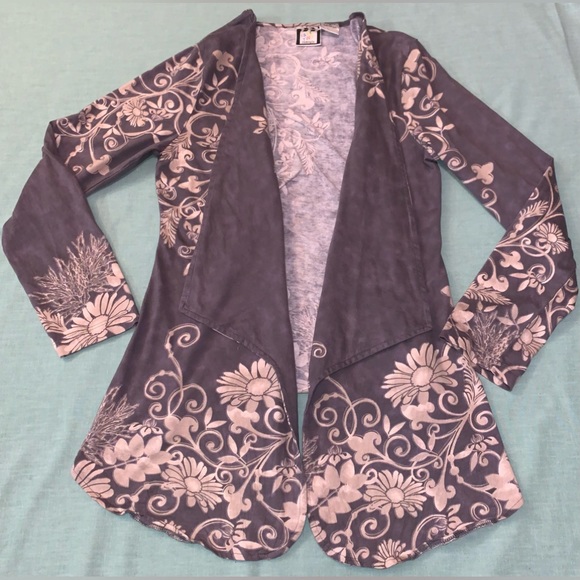 Take Two | Tops | Take Two Clothing Co Waterfall Floral Cardigan | Poshmark